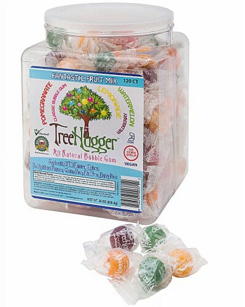 Tree Hugger All Natural Bubble Gum Fantastic Fruit Mix - 24 oz ...