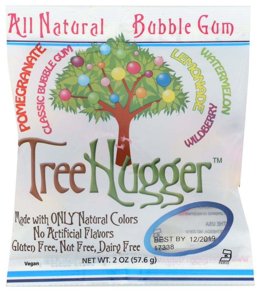 Tree Hugger Bubble Gum, Fantastic Fruit, 2 Oz. - Walmart.com