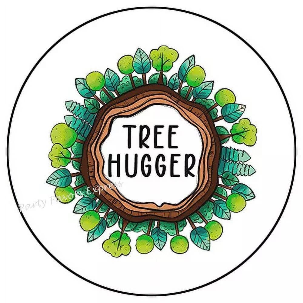 Tree Hugger Earth Day Sticker Party Favors Sticker Envelope Seals ...
