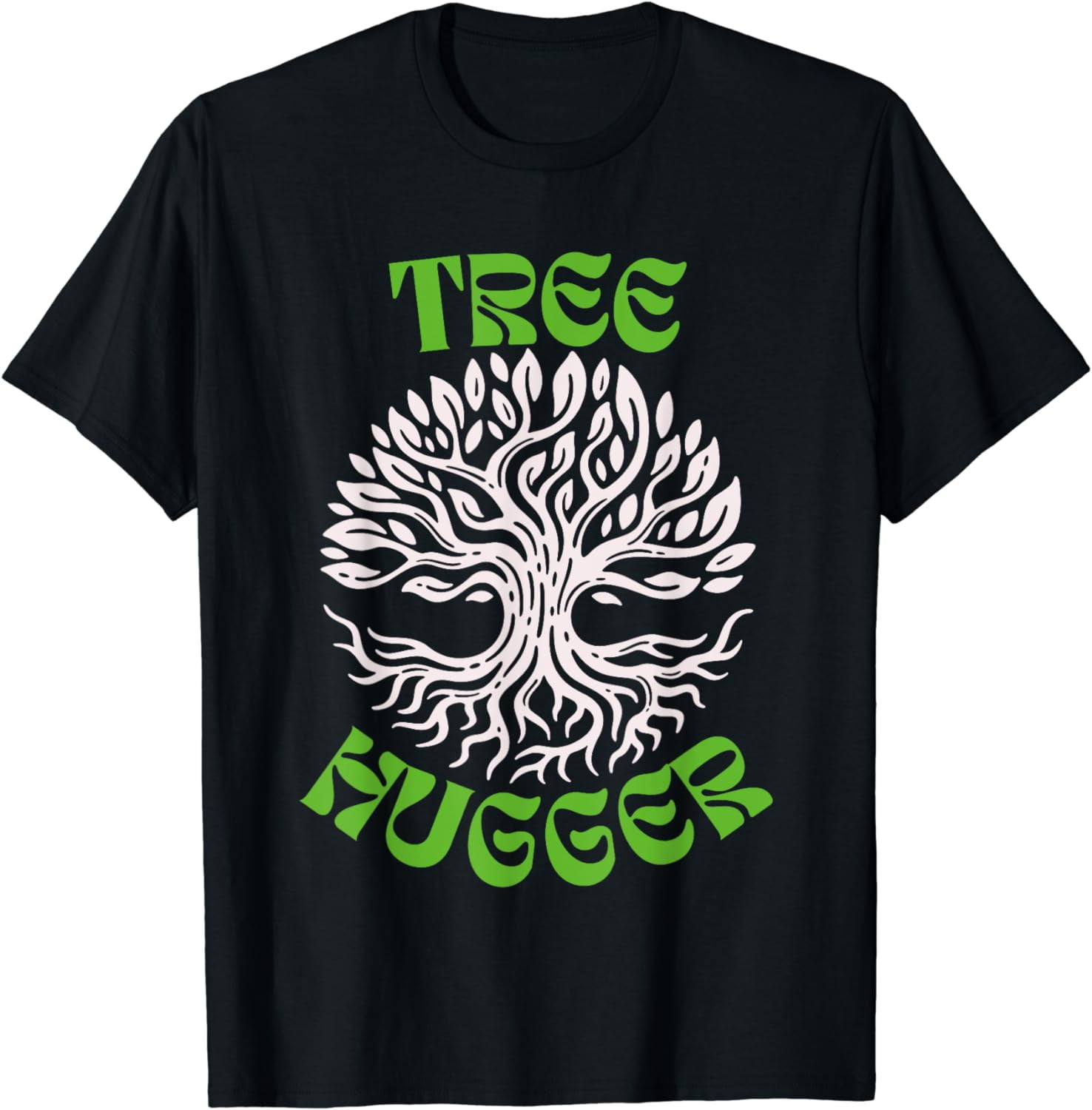 Tree Hugger Retro Vintage Environmental Nature Lover earth T-Shirt ...