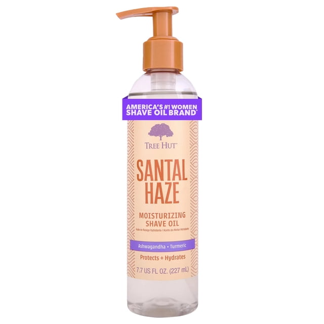 Tree Hut Santal Haze Moisturizing Shave Oil, 7.7 fl oz - Walmart ...