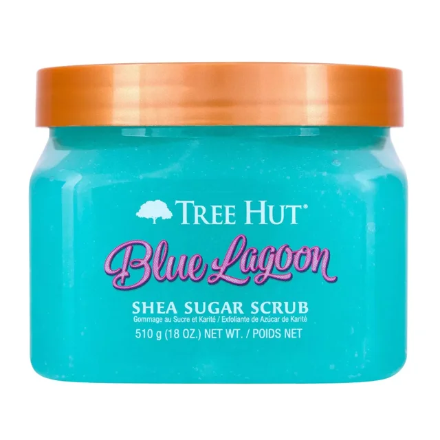 Tree Hut Blue Lagoon Shea Sugar Exfoliating And Hydrating Body Scrub 18