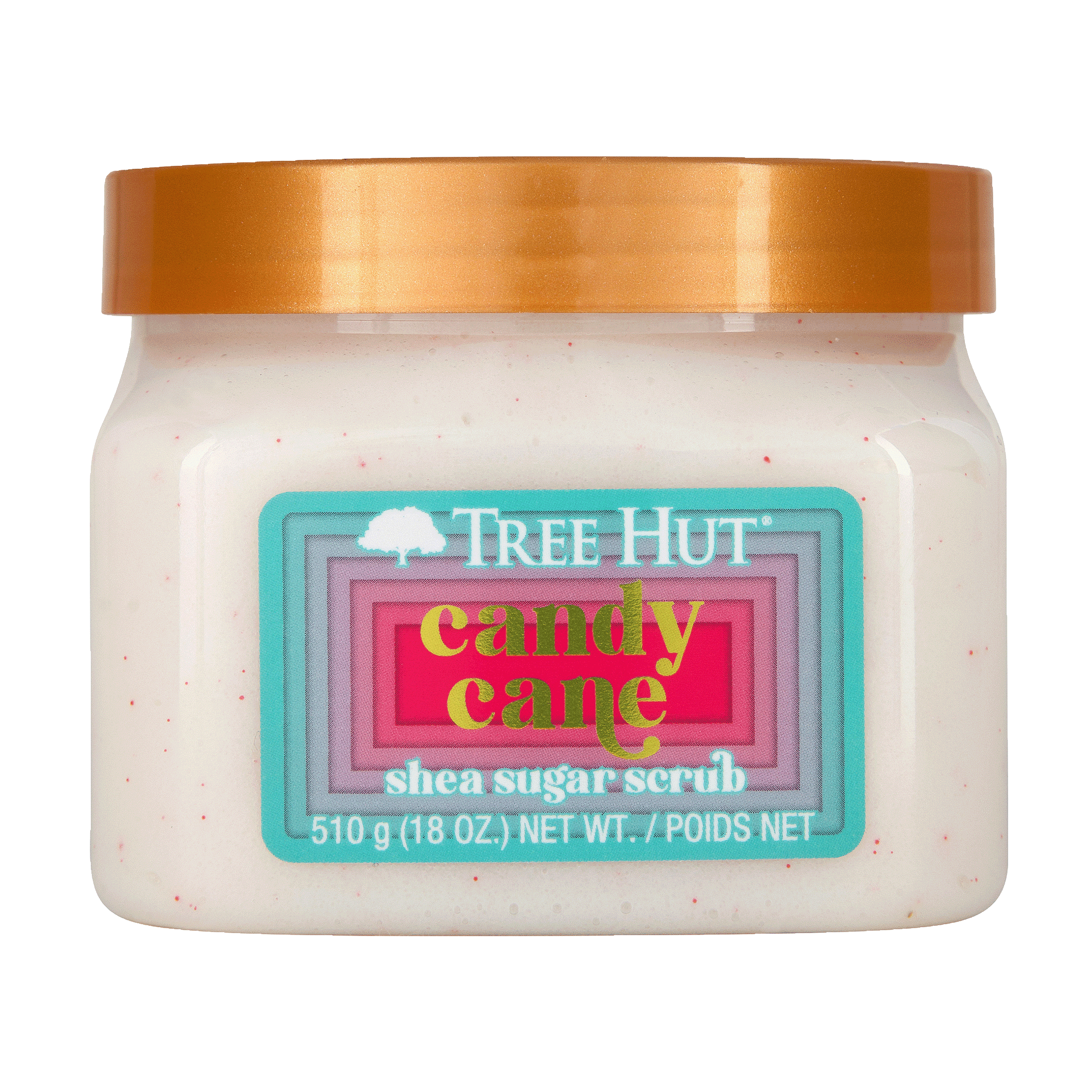 Tree Hut Candy Cane Shea Sugar Exfoliating And Hydrating Body Scrub 18