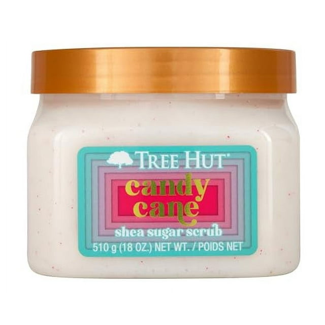 Tree Hut Candy Cane Shea Sugar Exfoliating And Hydrating Body Scrub 18