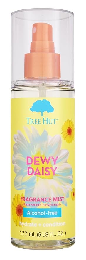 Tree Hut Dewy Daisy Fragrance Mist, Spritz On for a Refreshed Feel or ...