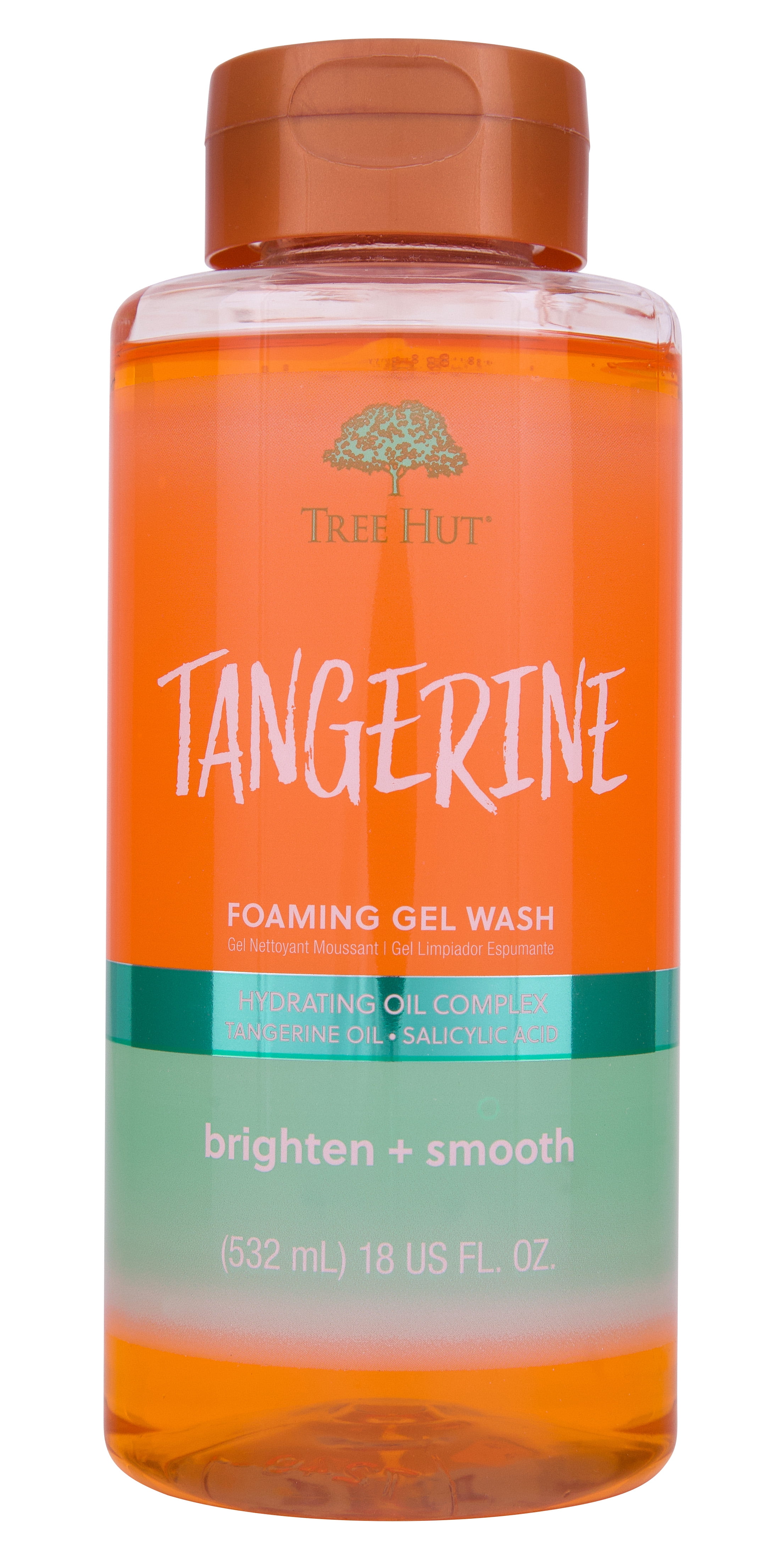 Tree Hut Foaming Gel Wash Tangerine - Walmart.com