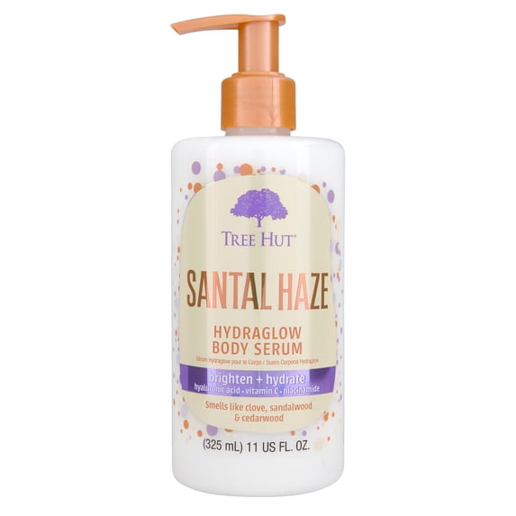 Tree Hut Santal Haze Hydraglow Body Serum, 11 fl oz - Walmart.com