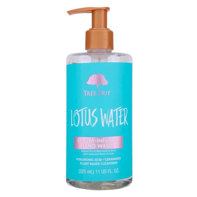 Tree Hut Lotus Water Serum-Infused Hand Wash, 11 fl oz - Walmart.com
