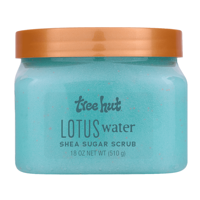 Tree Hut Lotus Water Shea Sugar Body Scrub, 18 oz - Walmart Business ...