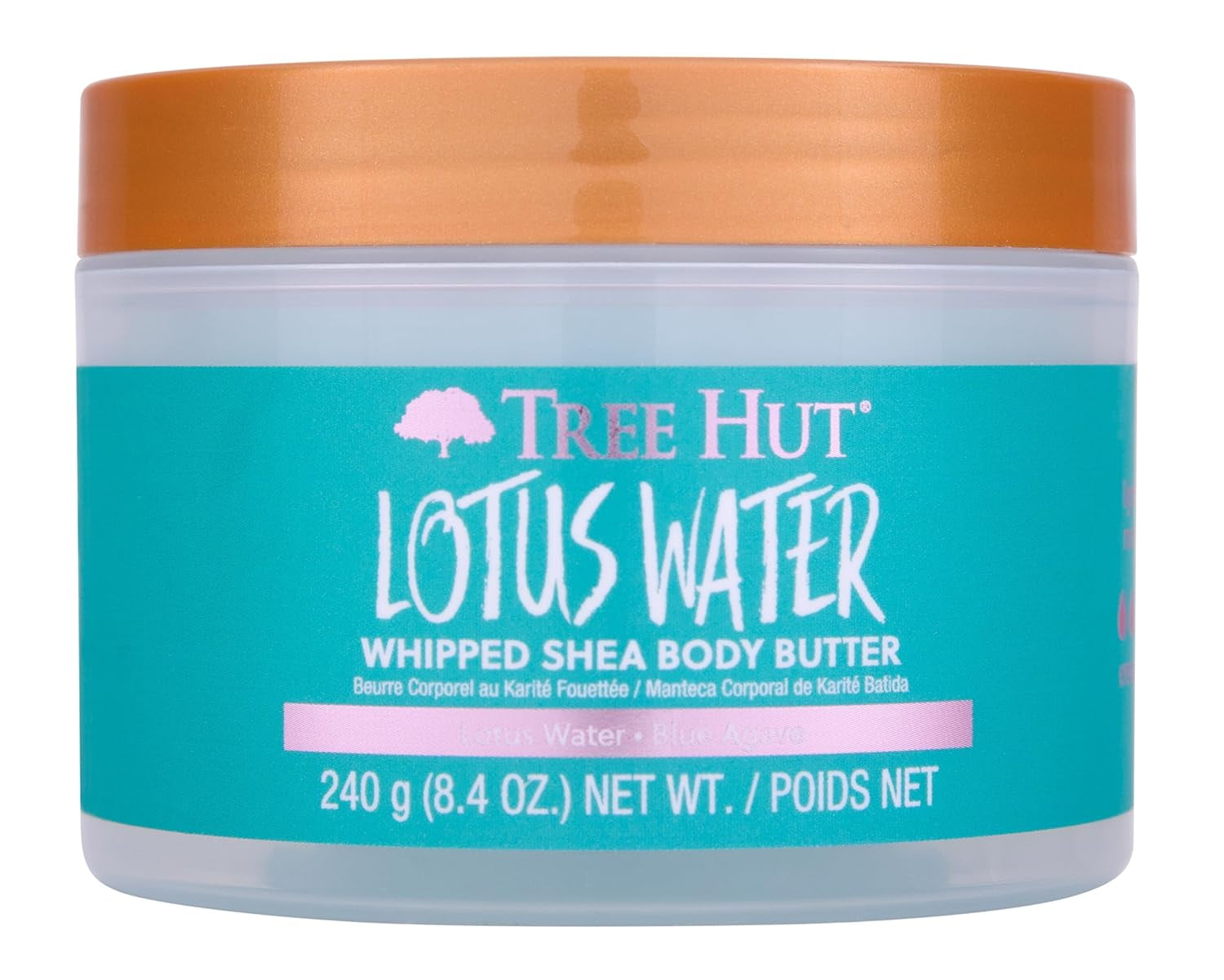 Tree Hut Lotus Water Whipped Shea Body Butter | Long-lasting Hydration Leaves Skin Feeling Soft ...
