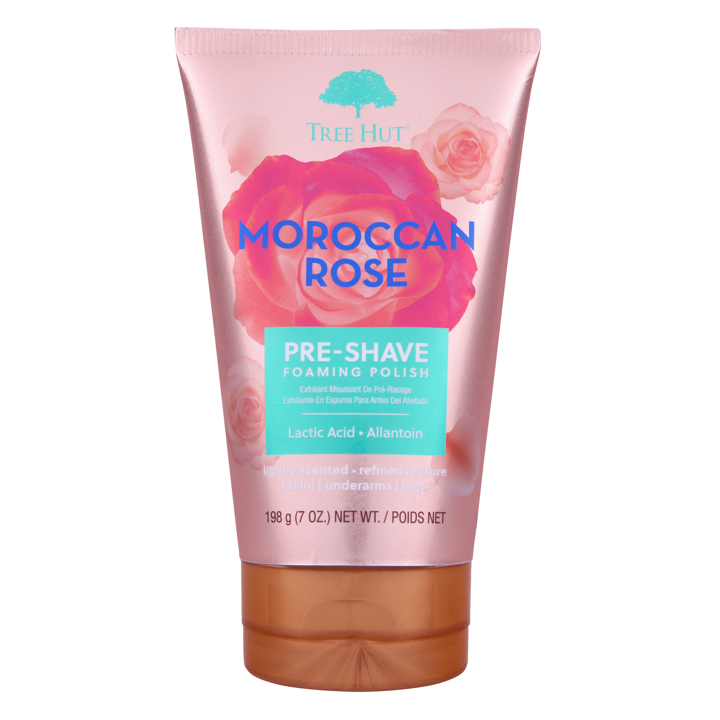 Tree Hut Moroccan Rose Pre-Shave Foaming Polish 7 fl oz - Walmart.com