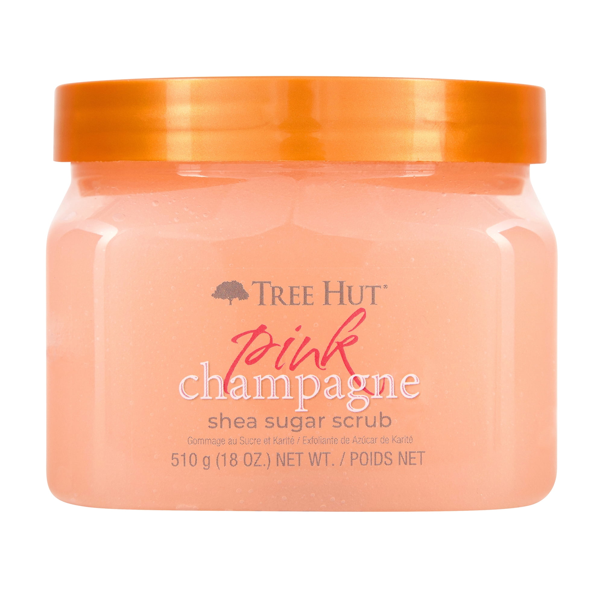 Tree Hut Pink Champagne Shea Sugar Body Exfoliator Hydrating Scrub 18