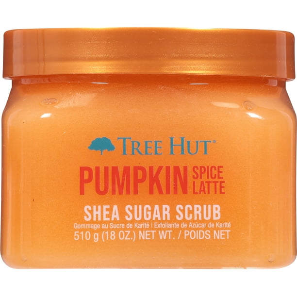 Tree Hut Pumpkin Spice Latte Shea Sugar Exfoliating & Hydrating Body ...