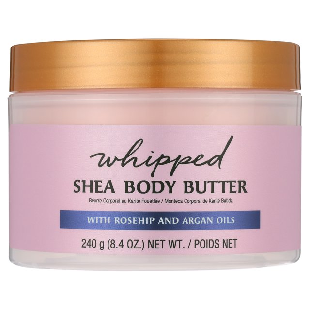 Tree Hut Shea Whipped Body Butter, Lightweight Hydration for Soft, Smooth Skin, Moroccan Rose, 8 ...