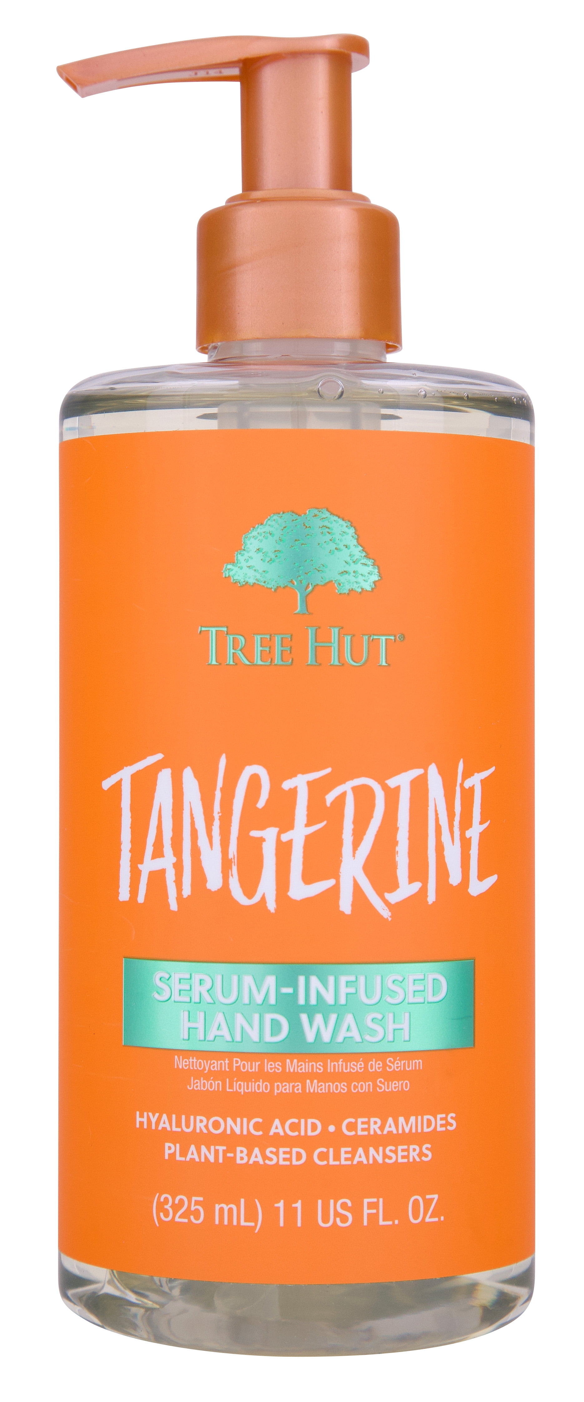Tree Hut Tangerine Serum-Infused Hand Wash 11 fl oz with Hyaluronic ...