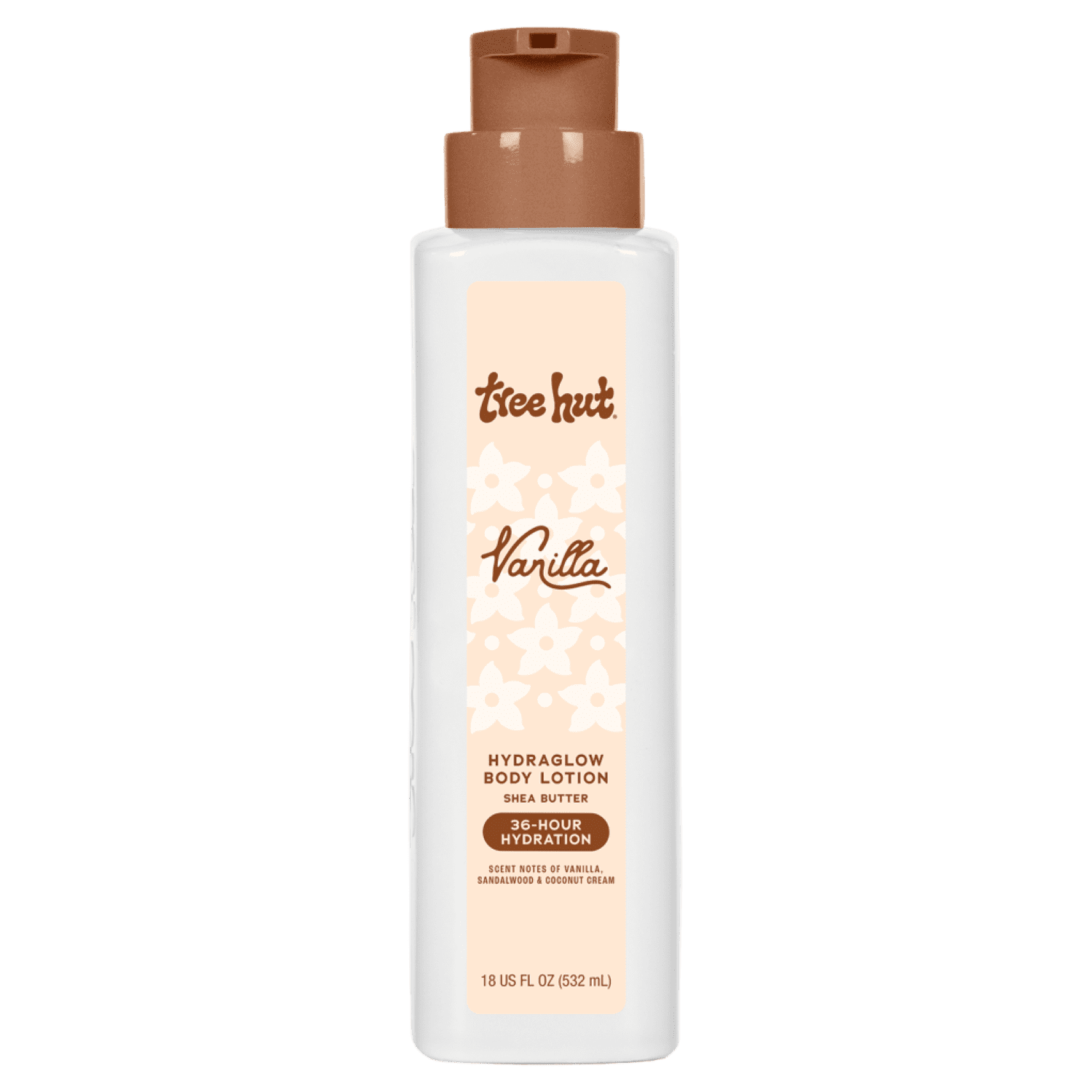 Tree Hut Vanilla Hydraglow Shea Butter Body Lotion, 18 fl oz - Walmart.com