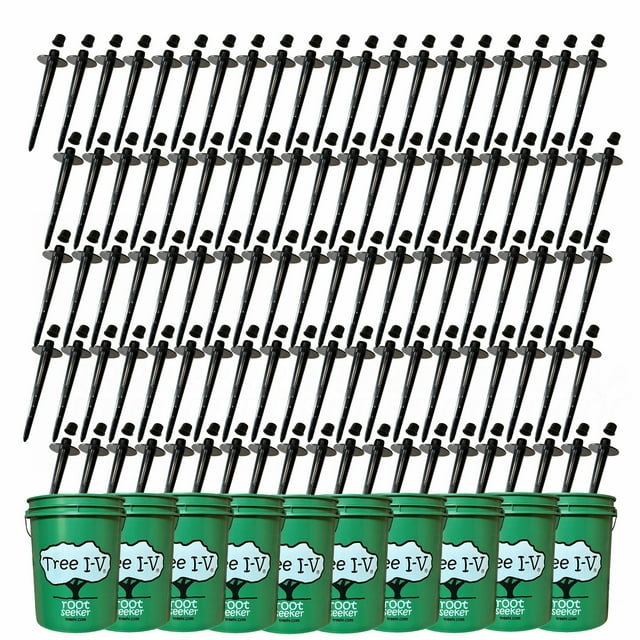 Tree I-V 10+90 Base Root Feeder | Lawn Care Pro Water 100 Trees - 10 at ...