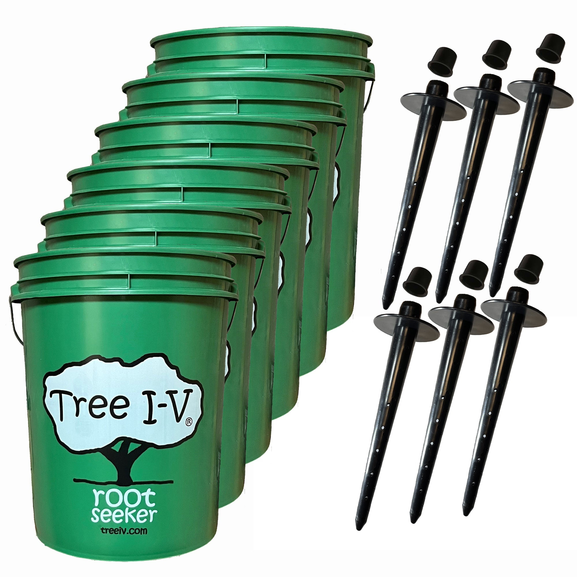 Tree I-V 6-pk Base Root Feeder | 5-Gal Easy Fill Natural Drain ...