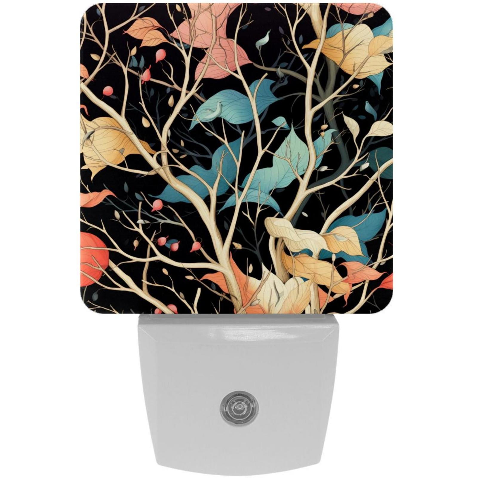 Tree LED Square Night Light - Energy Efficient and Stylish Illumination ...