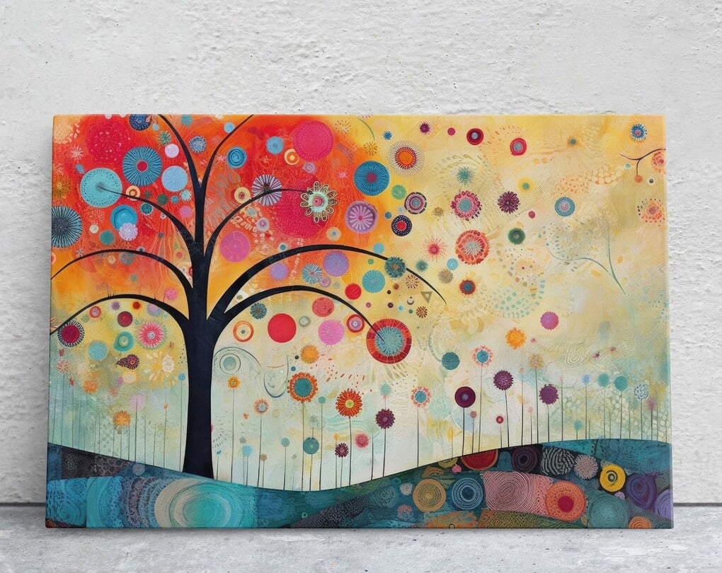 Tree Of Life, Abstract Tree Art, Tree Of Knowledge, Modern Tree Art ...