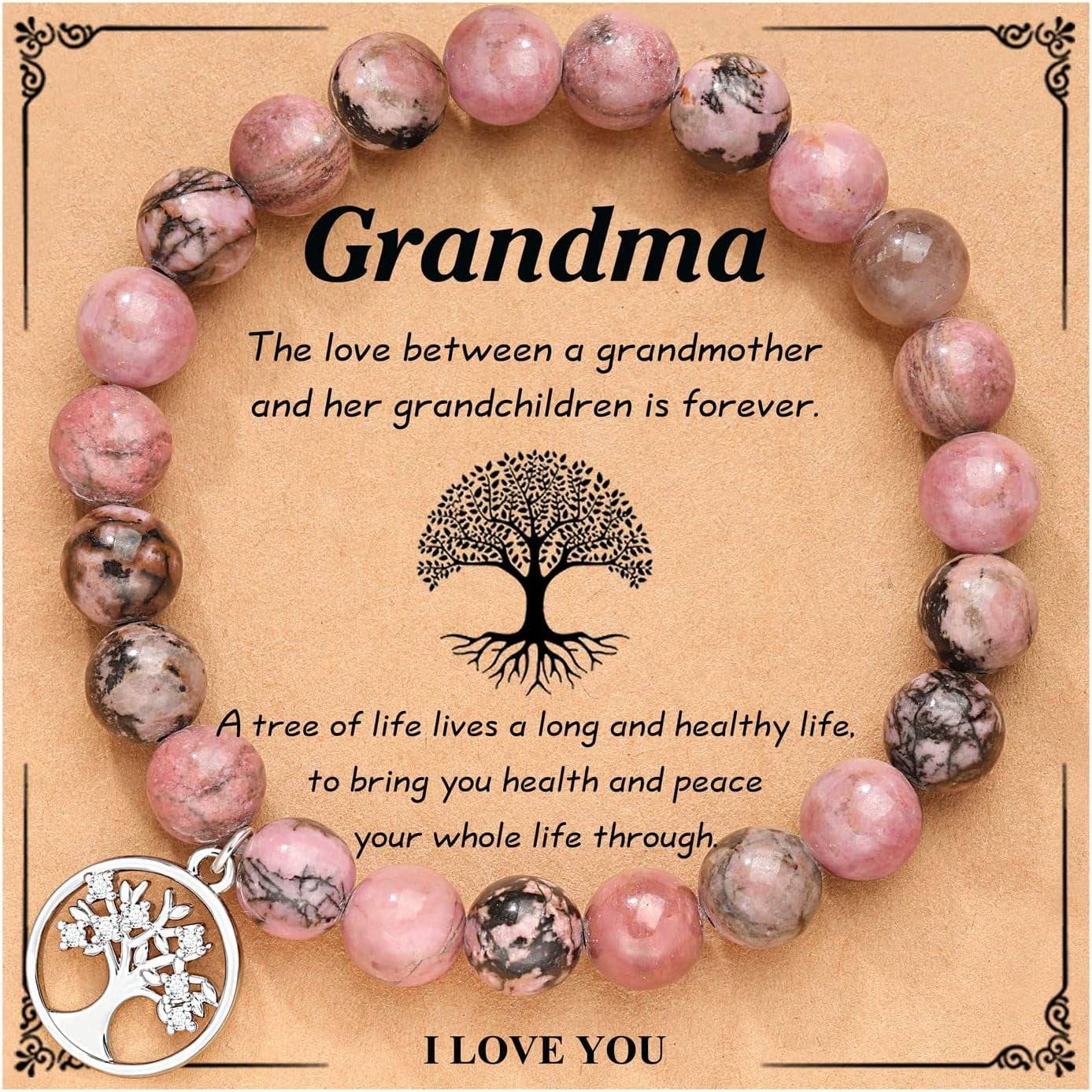 Tree of Life Bracelet for Women, Gifts for Grandma, Nana, Mother in Law ...