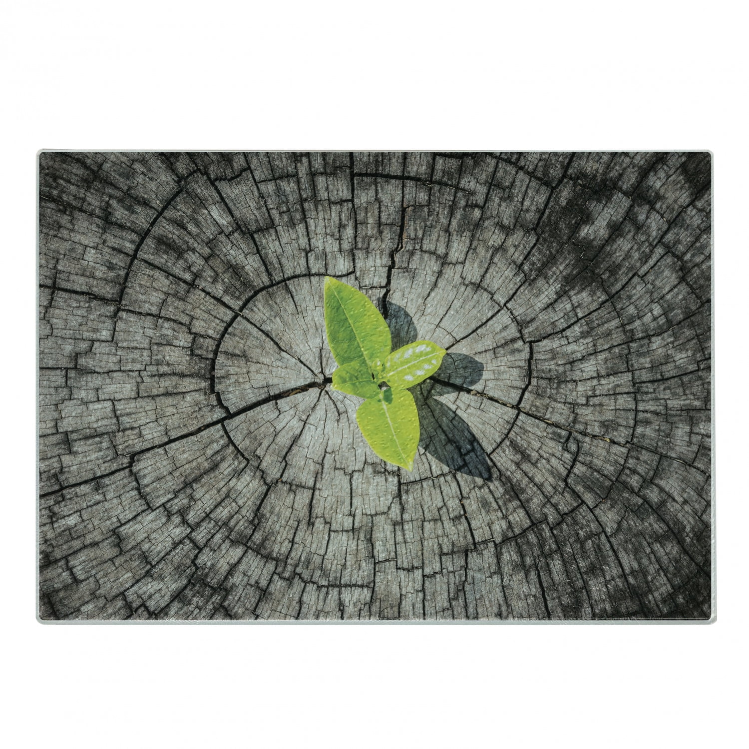 Tree of Life Cutting Board, Dried Earth with Last Bush Saving Planet ...