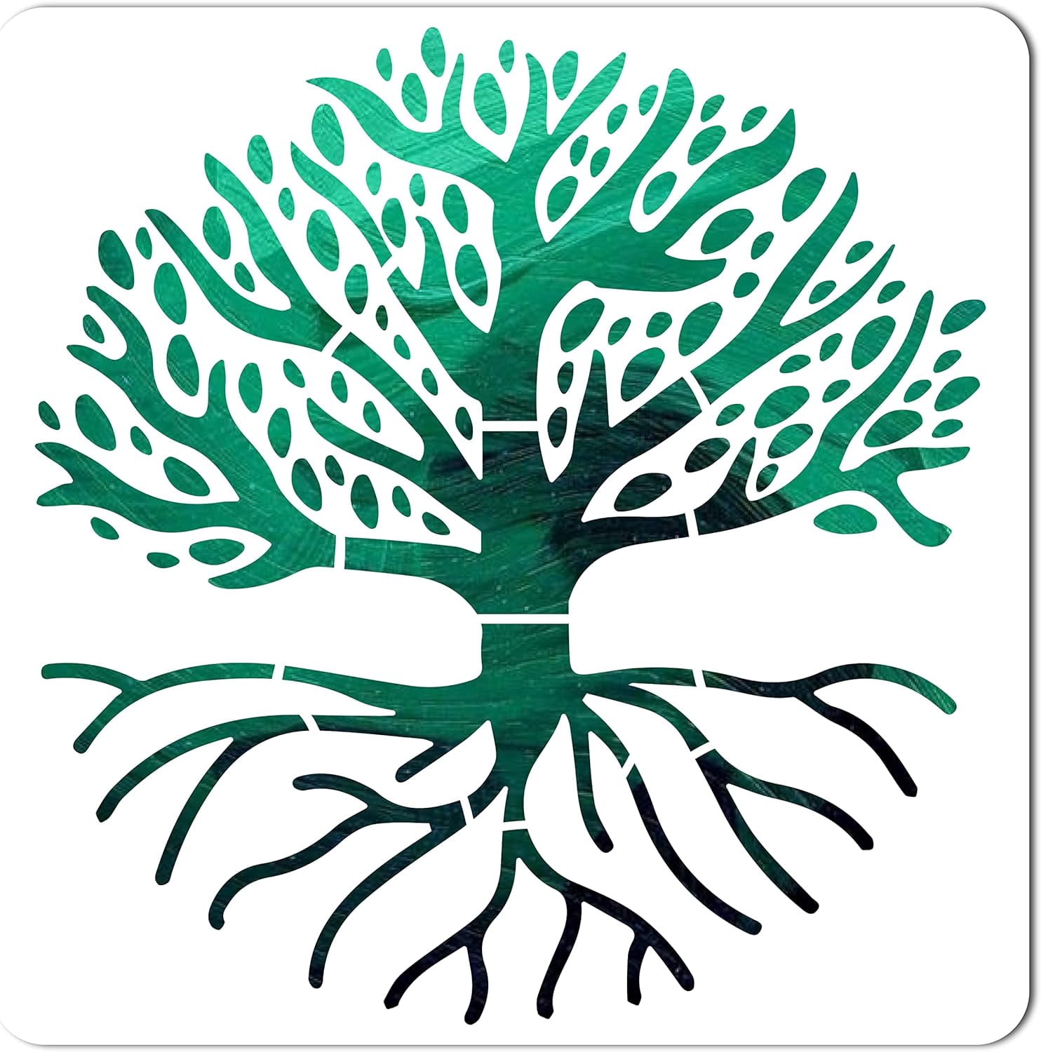 Tree of Life Pattern Stencil Template 12x12 Inch Large Reusable ...
