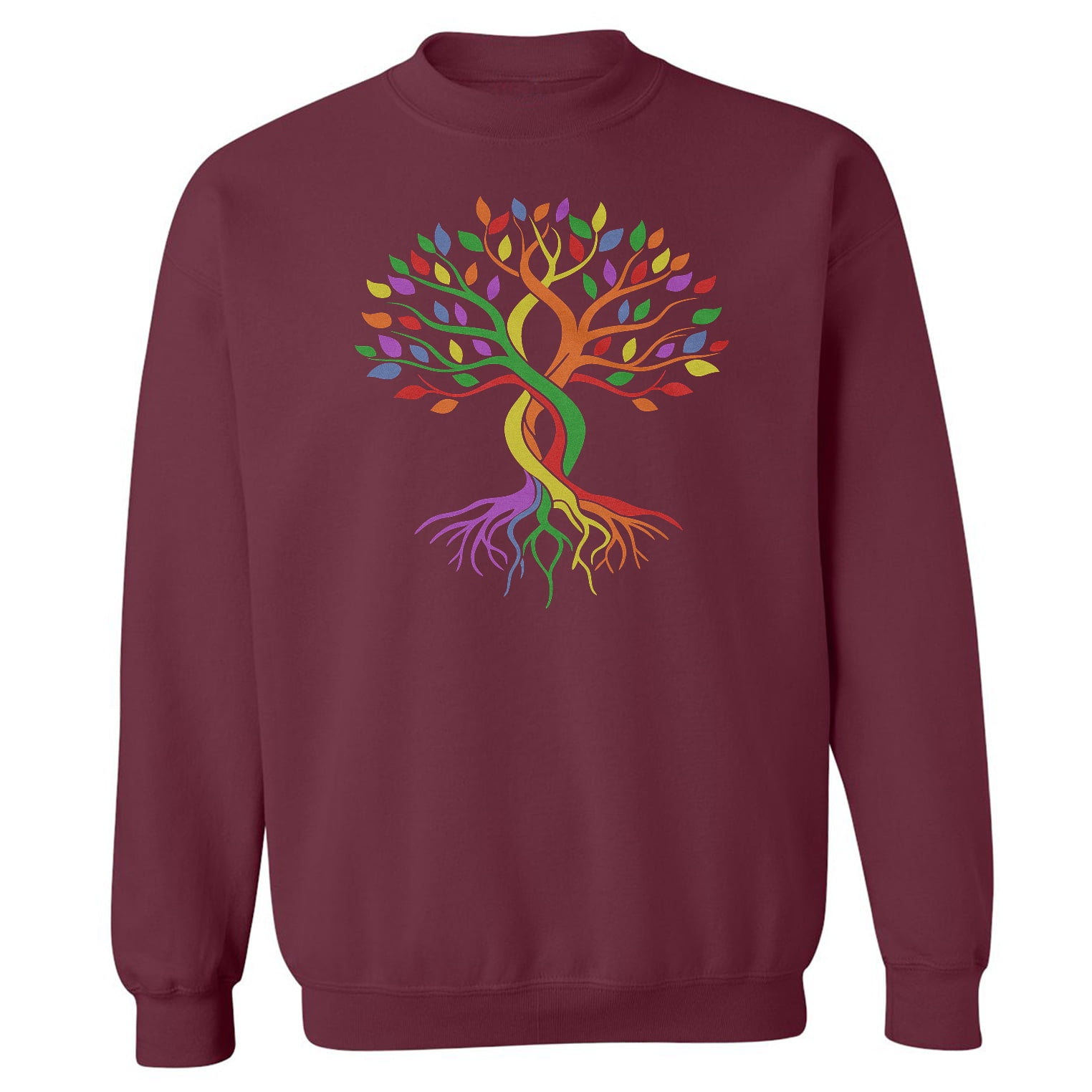 Tree Life Rainbow – LGBTQ Pride Month Tribute Unisex Crewneck ...