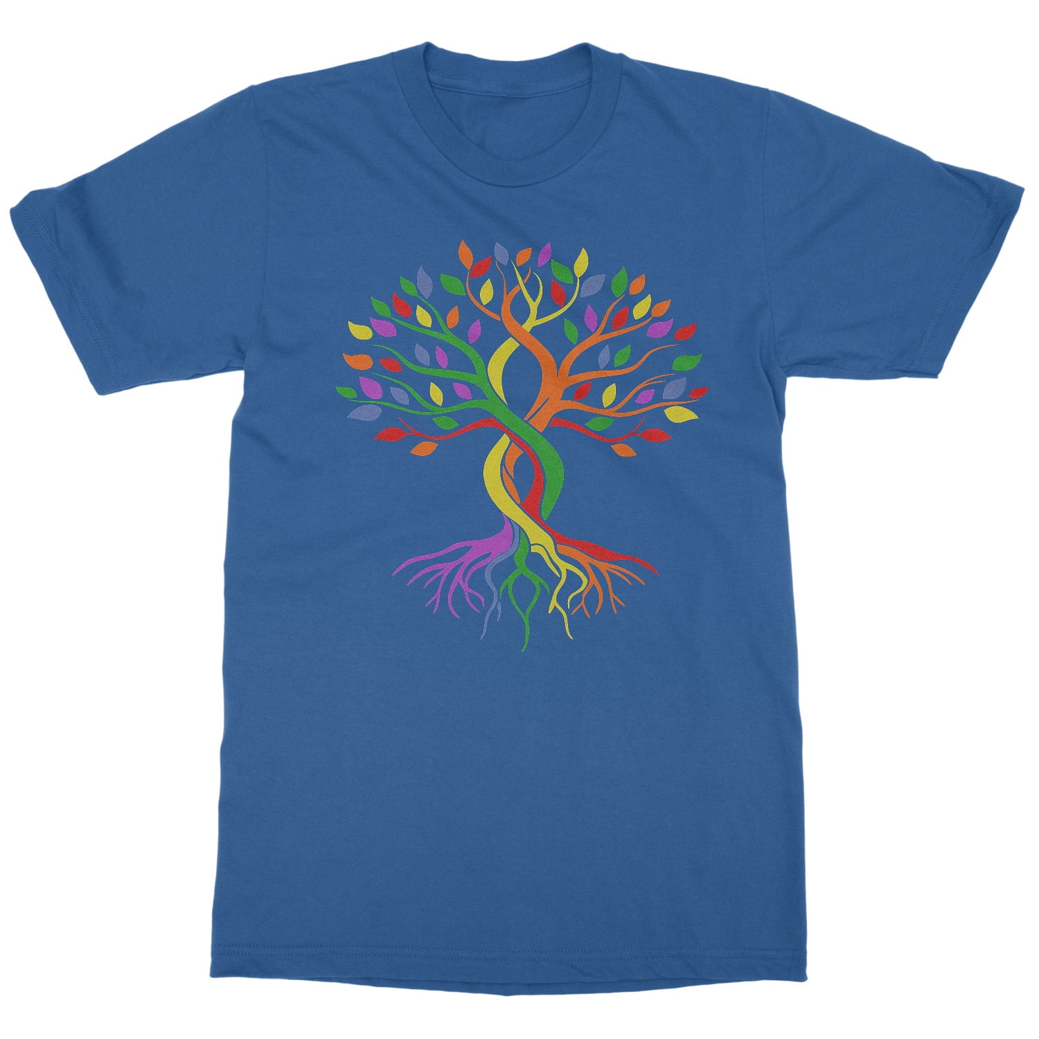 Tree Life Rainbow – LGBTQ Pride Month Tribute Unisex T-Shirt (Royal ...