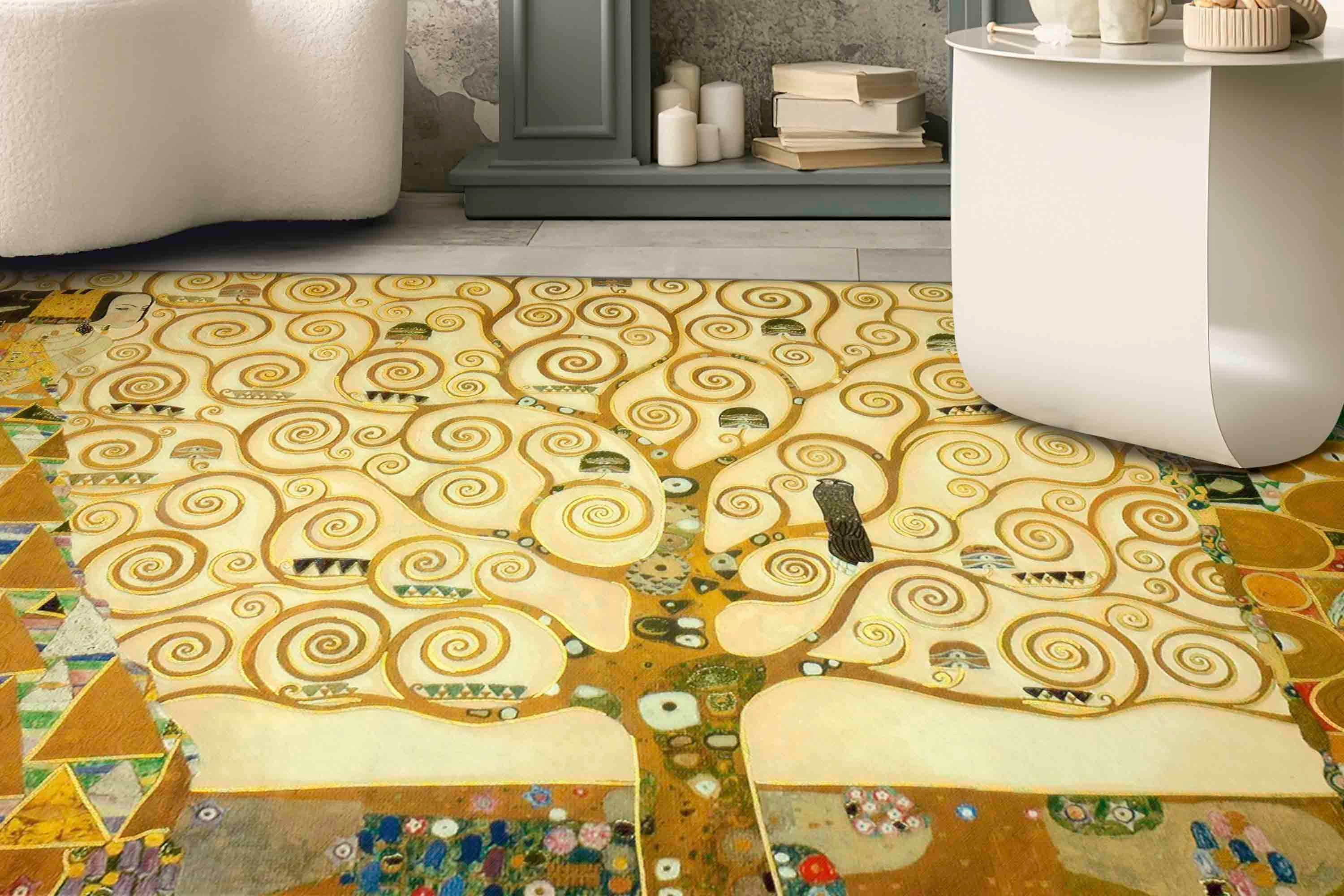 Tree Life Rugs, Pattern Rugs, Famous Rug, Klimt Tree Life Rug, Klimt ...