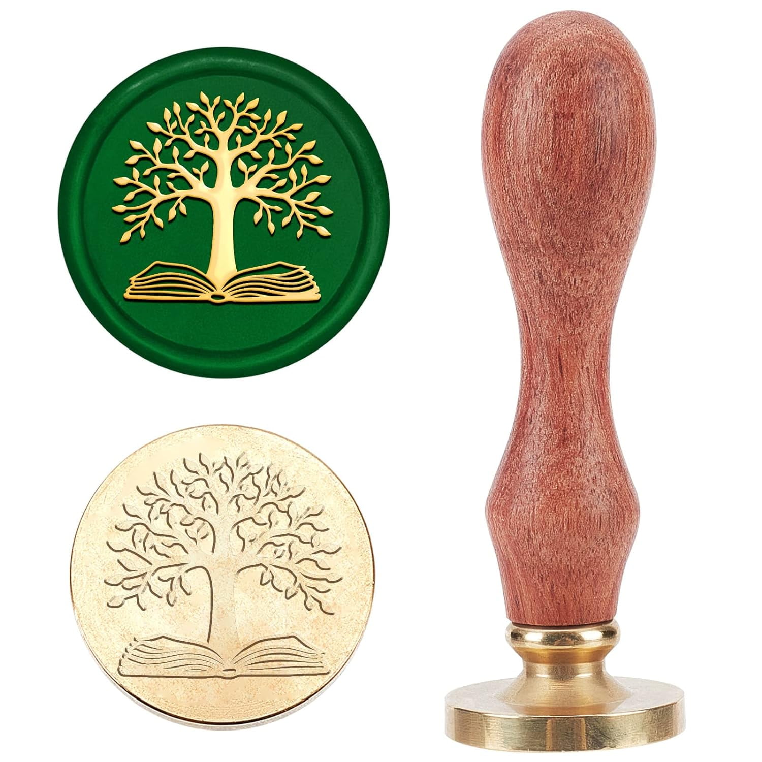 Tree of Life Wax Seal Stamp Book Sealing Wax Stamp 25mm Brass Stamp ...
