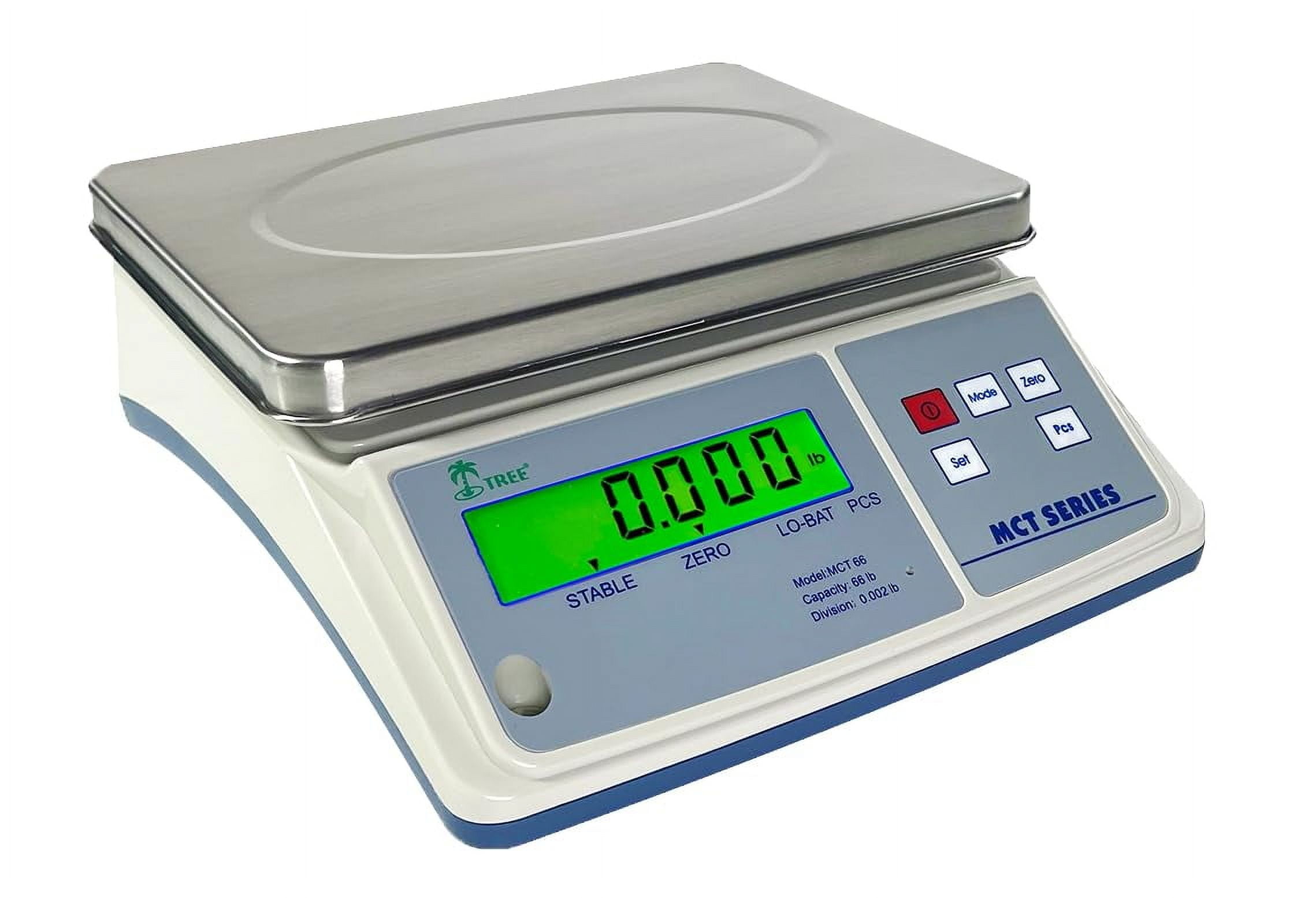 Tree MCT 3 MID Counting Scale, 3 lb x 0.0001 lb Precision, Industrial ...