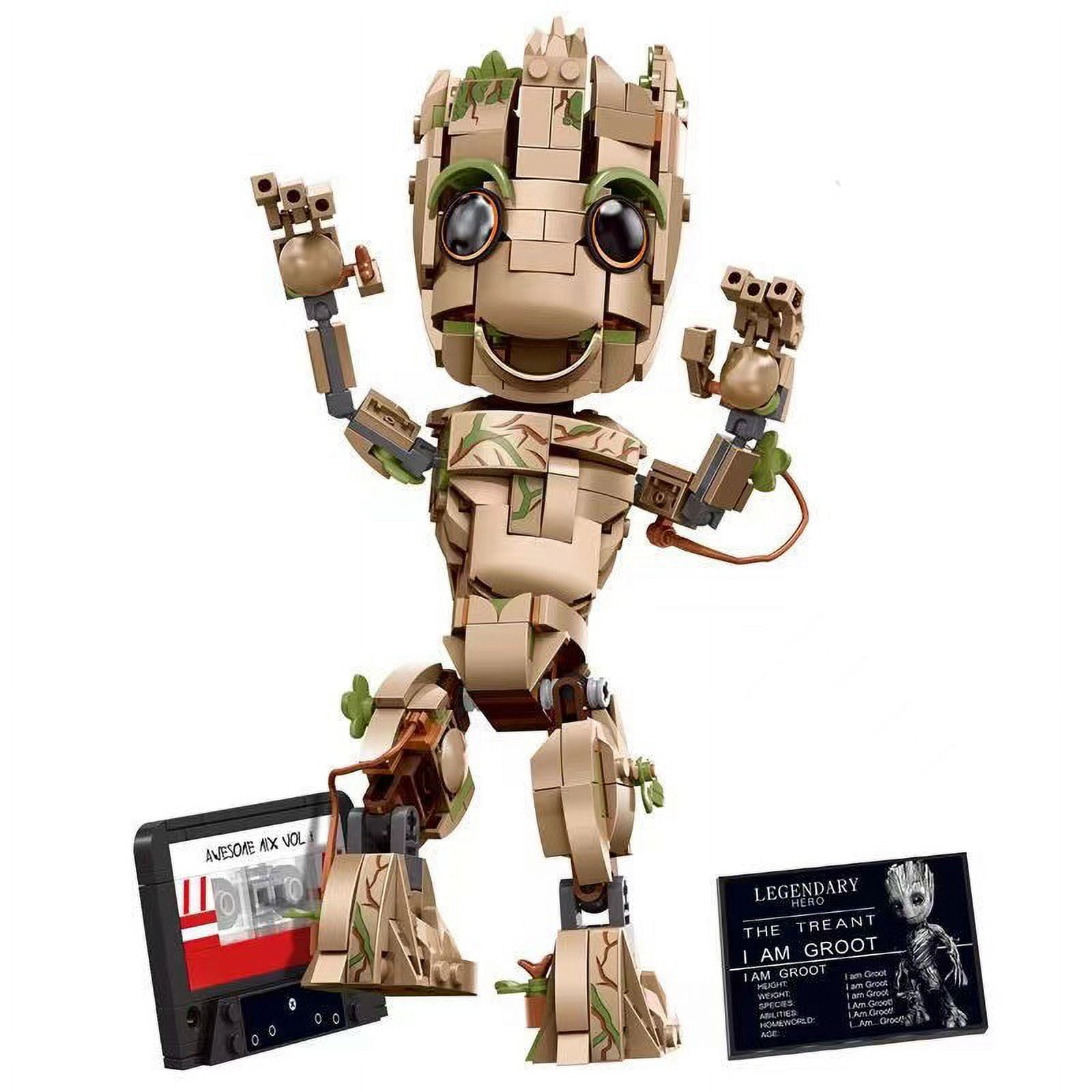 Marvel Legends Tree Man Groot - 475PCS Buildable Action Figure Toy ...