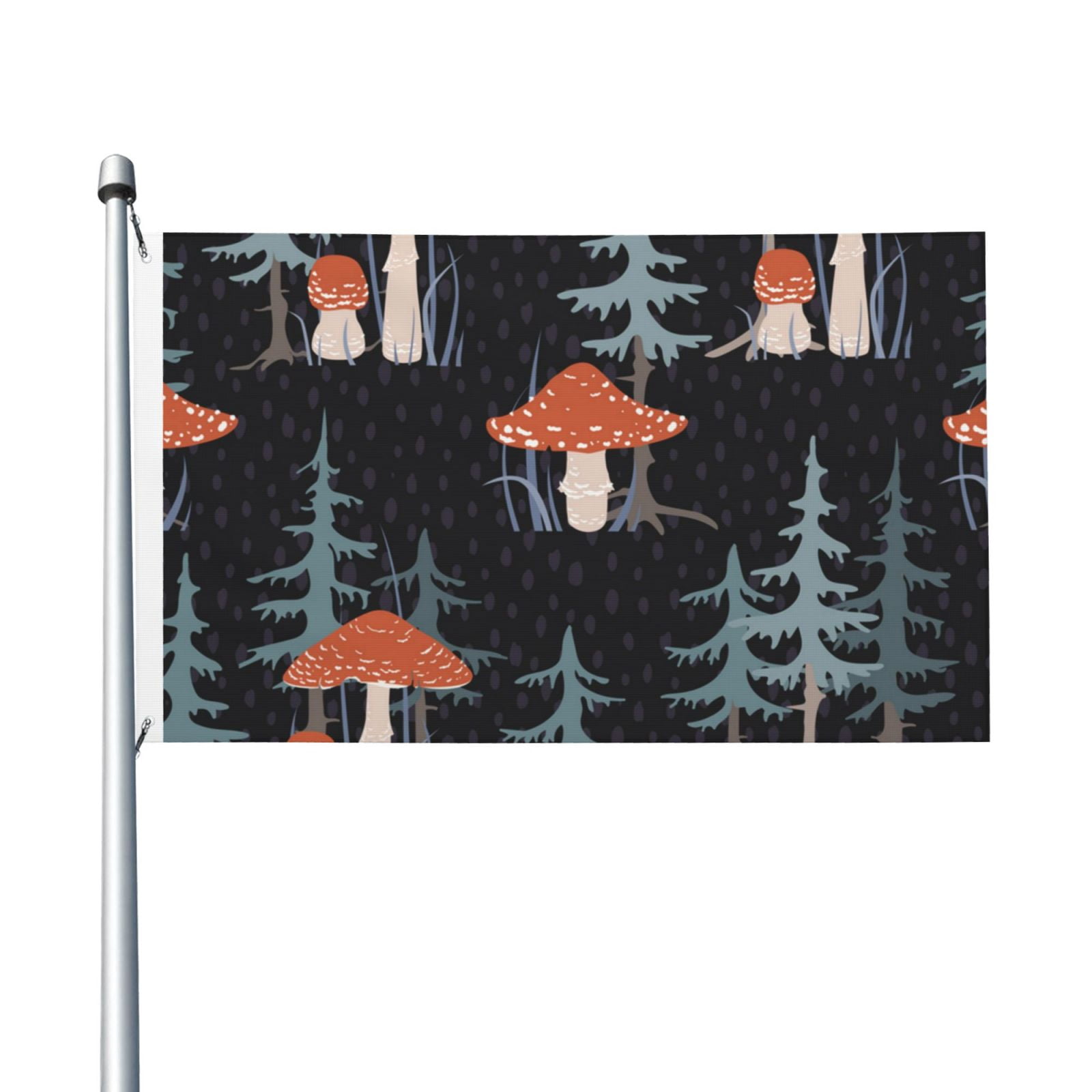 Tree Mushroom Magic Flag 3X5 Ft Garden Yard House Flags Banner Sign ...