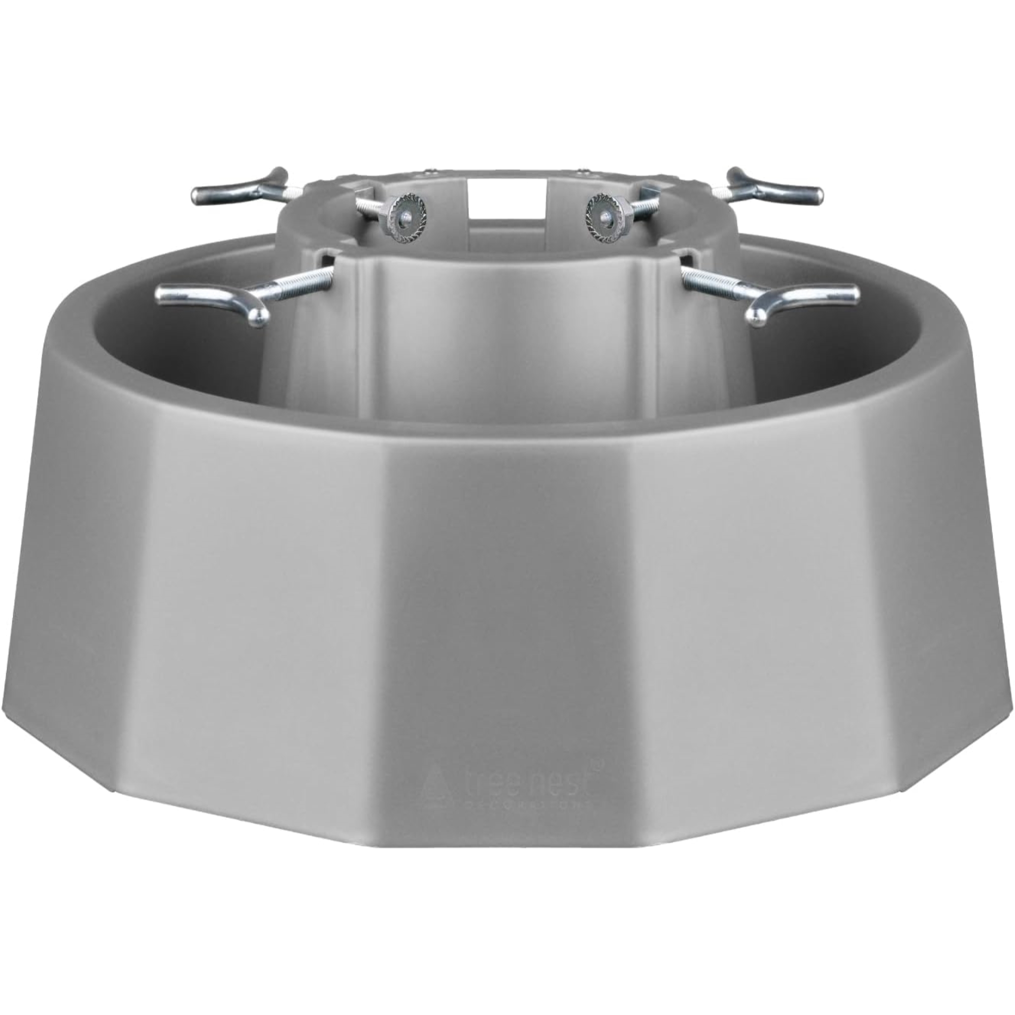 Tree Nest Robust Plastic Christmas Tree Stand for Real Trees Up to 8 ...