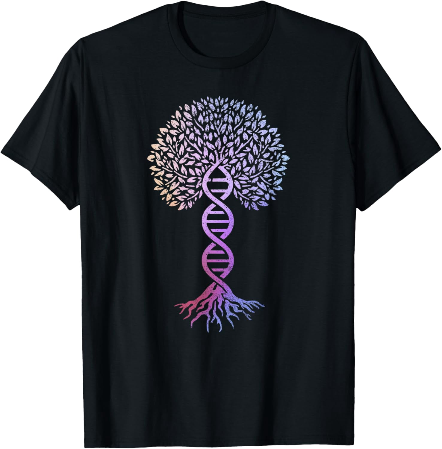 Tree Of Life DNA Science Genetics Earth Day Genealogy T-ShirtMen and ...