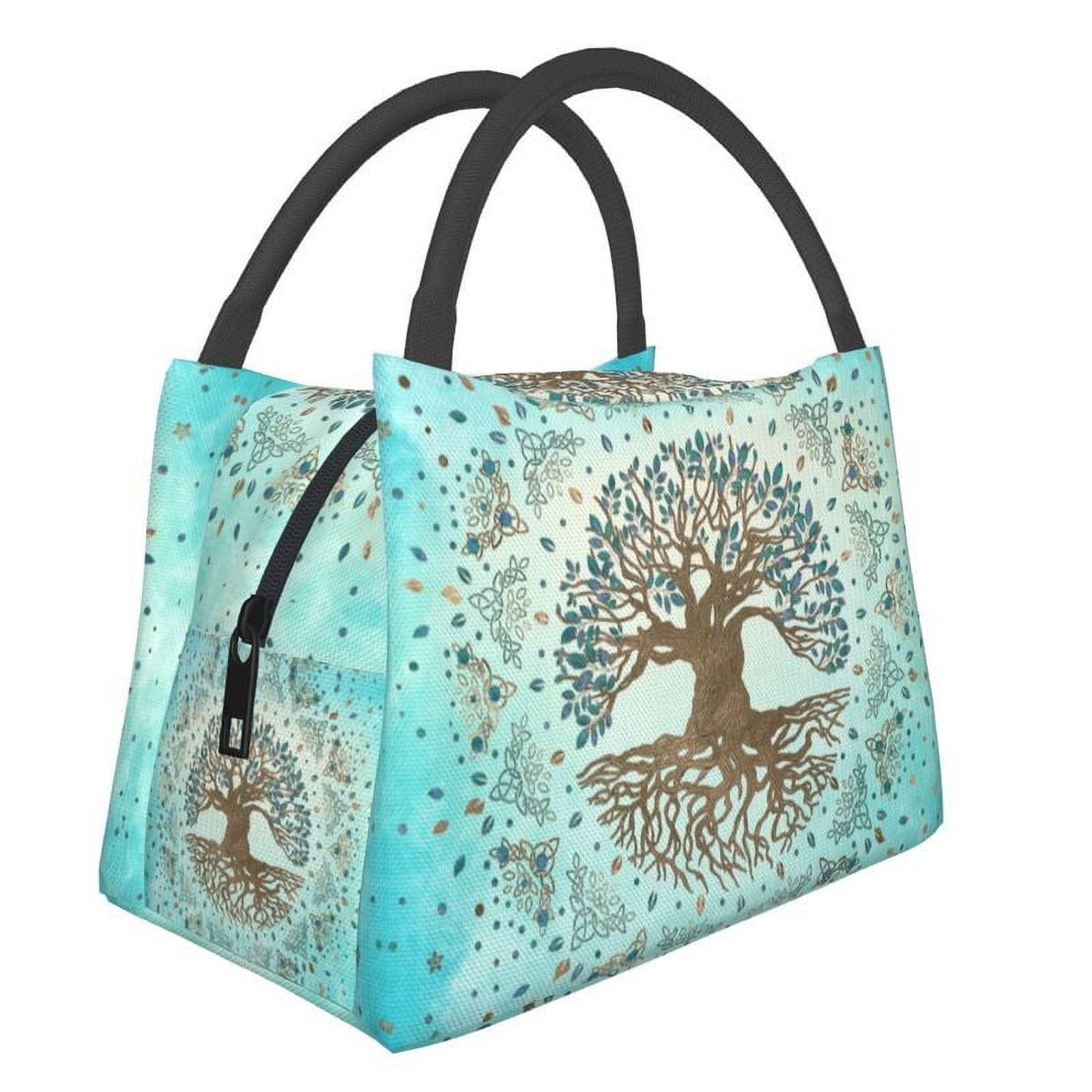 Tree Of Life Lunch Box for Women Yggdrasil Vikings Thermal Cooler Food ...