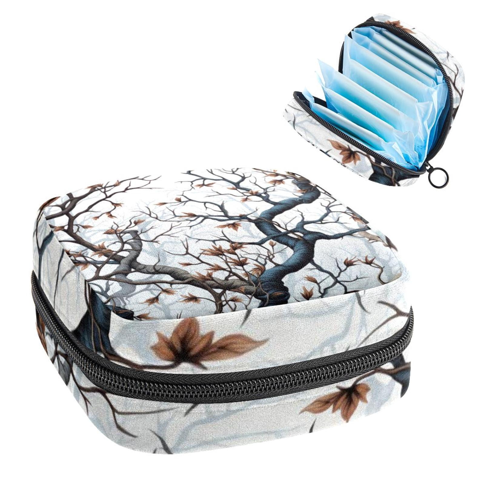 Tree Pad Bag Storage Organizer Pouch for Menstrual Hygiene Products ...