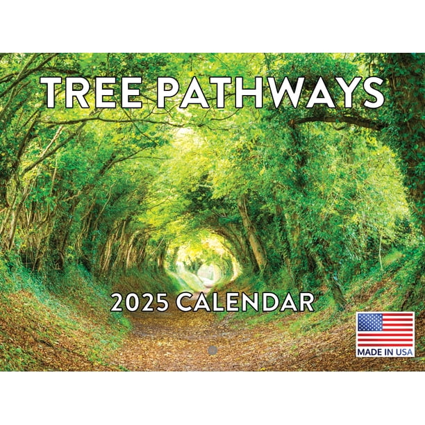 Tree Pathways Nature Calendar 2025 Monthly Wall Calender 12 Month ...