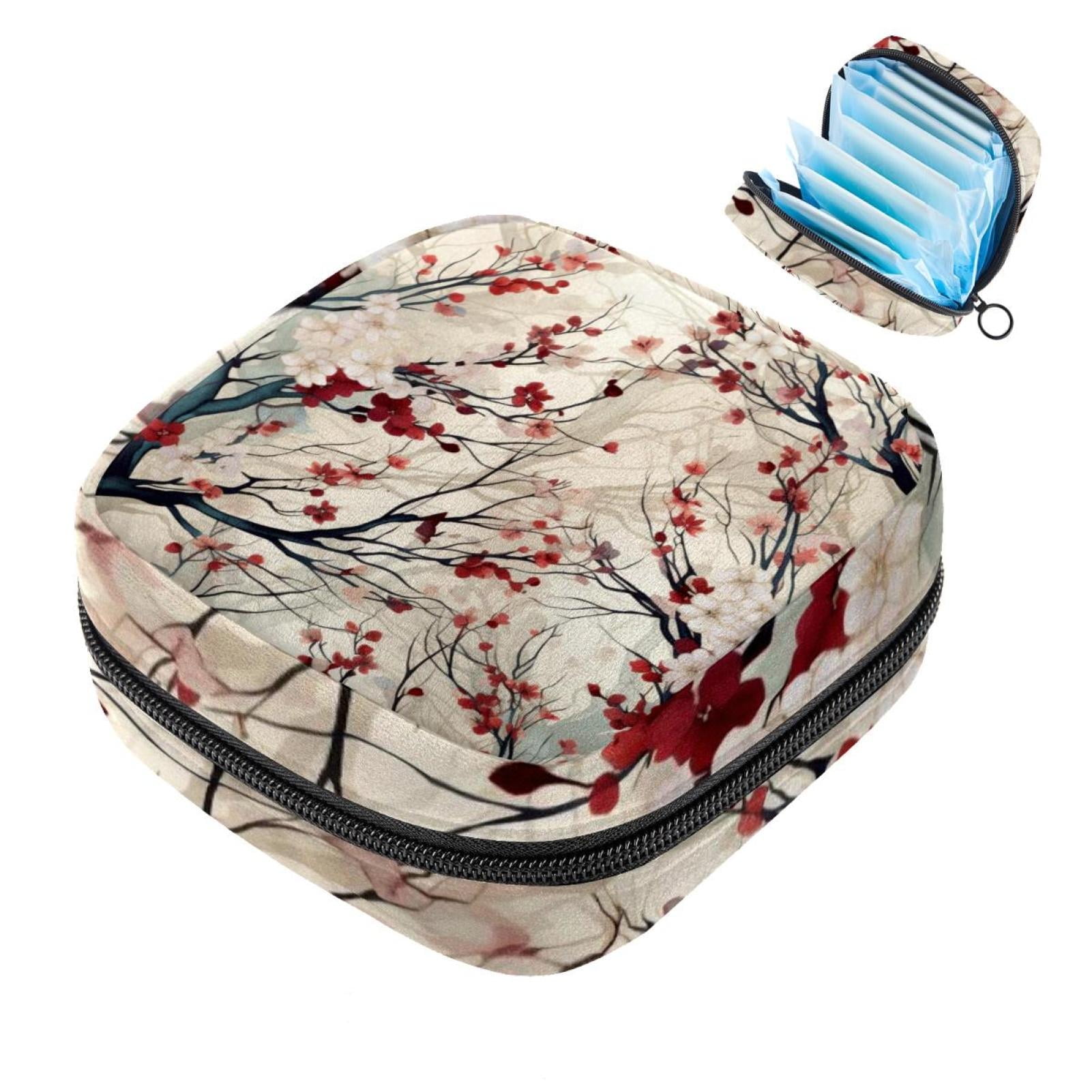 Tree Period Bag, Sanitary Napkin Storage Bag, Portable Period Bags for ...