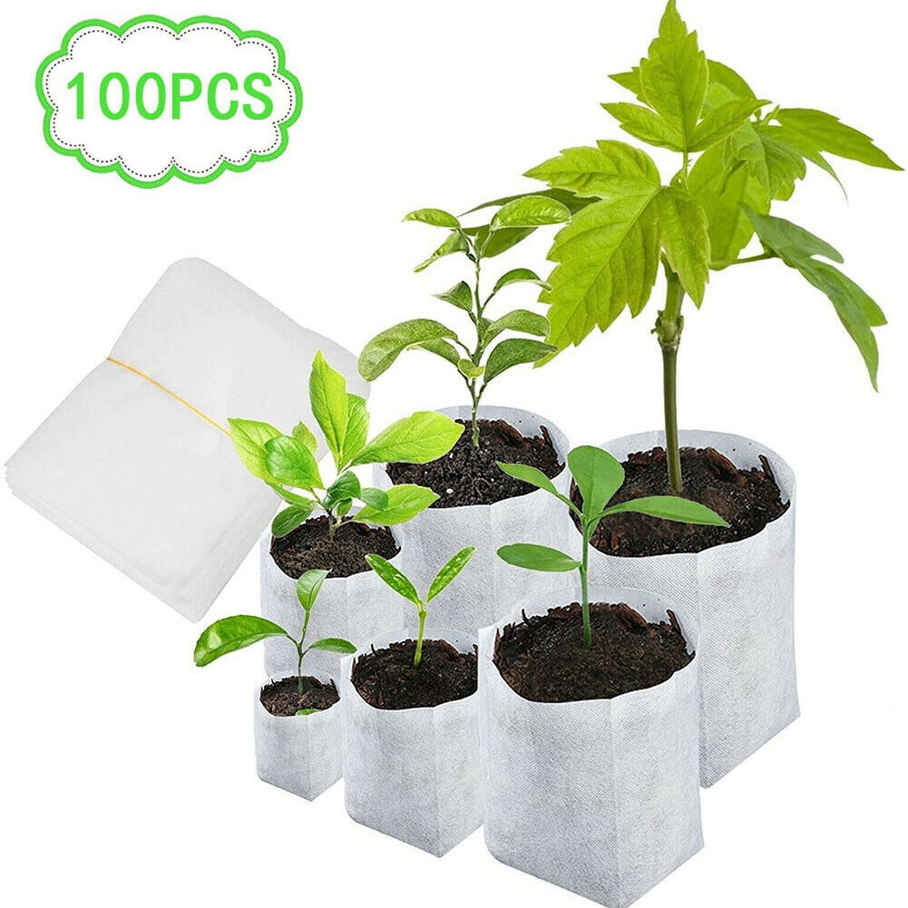 Tree Planting Bag Yard Plant Growth Non-Woven Nursery Garden ...