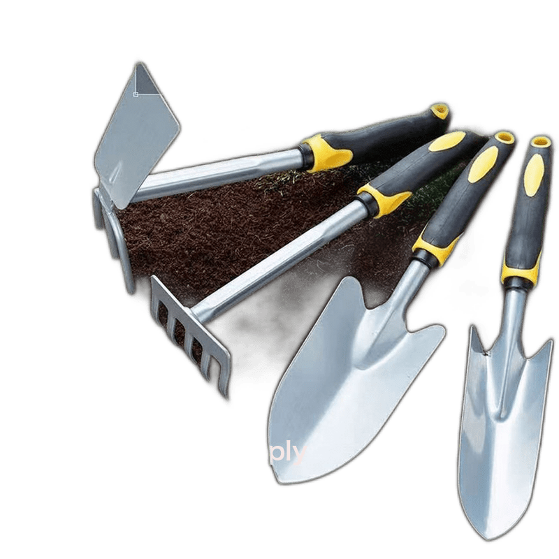 Tree Planting Tools Hoe Shovel Dual-Purpose Gardening Four-Piece Set ...