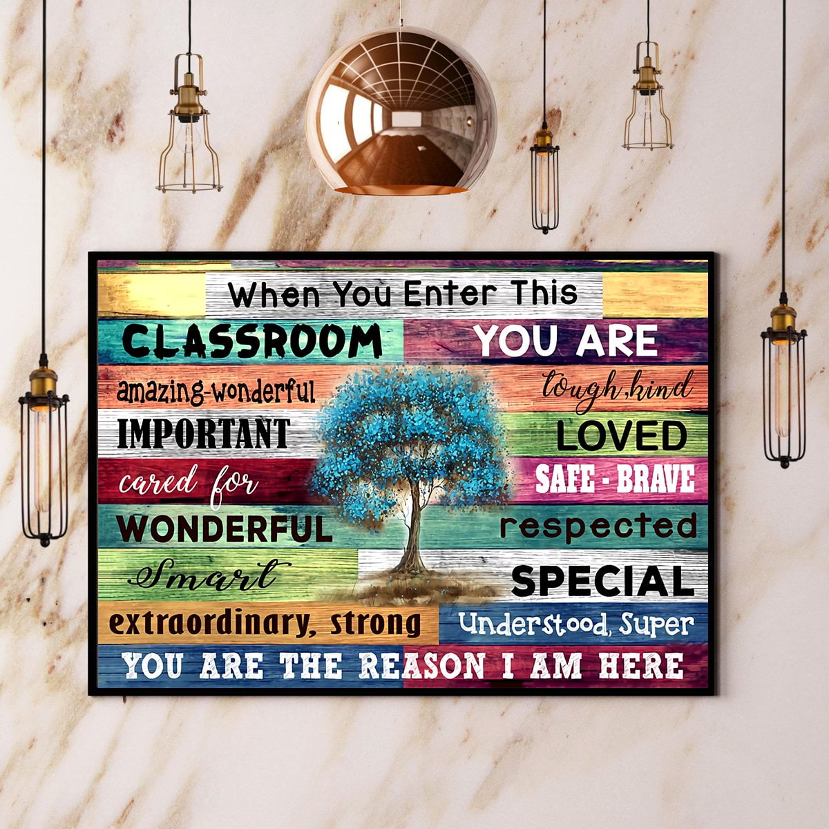 Tree Poster When You Enter This Classroom Subject Poster Classroom ...