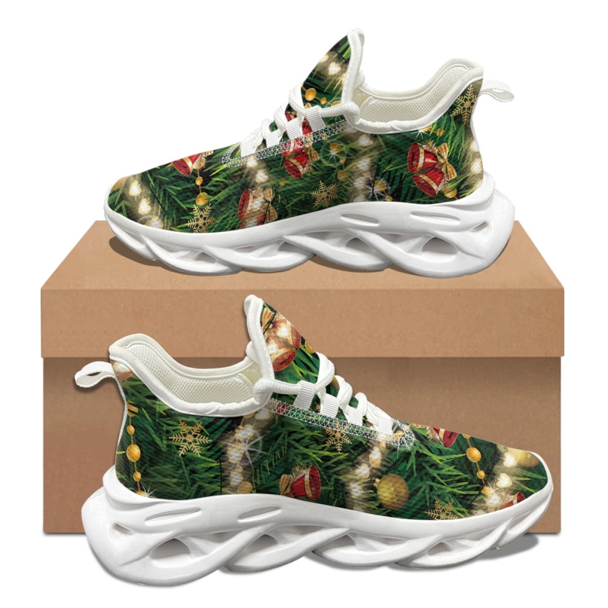 Tree Print Sneakers for Women rations Men Claasic Flats Brand Design ...