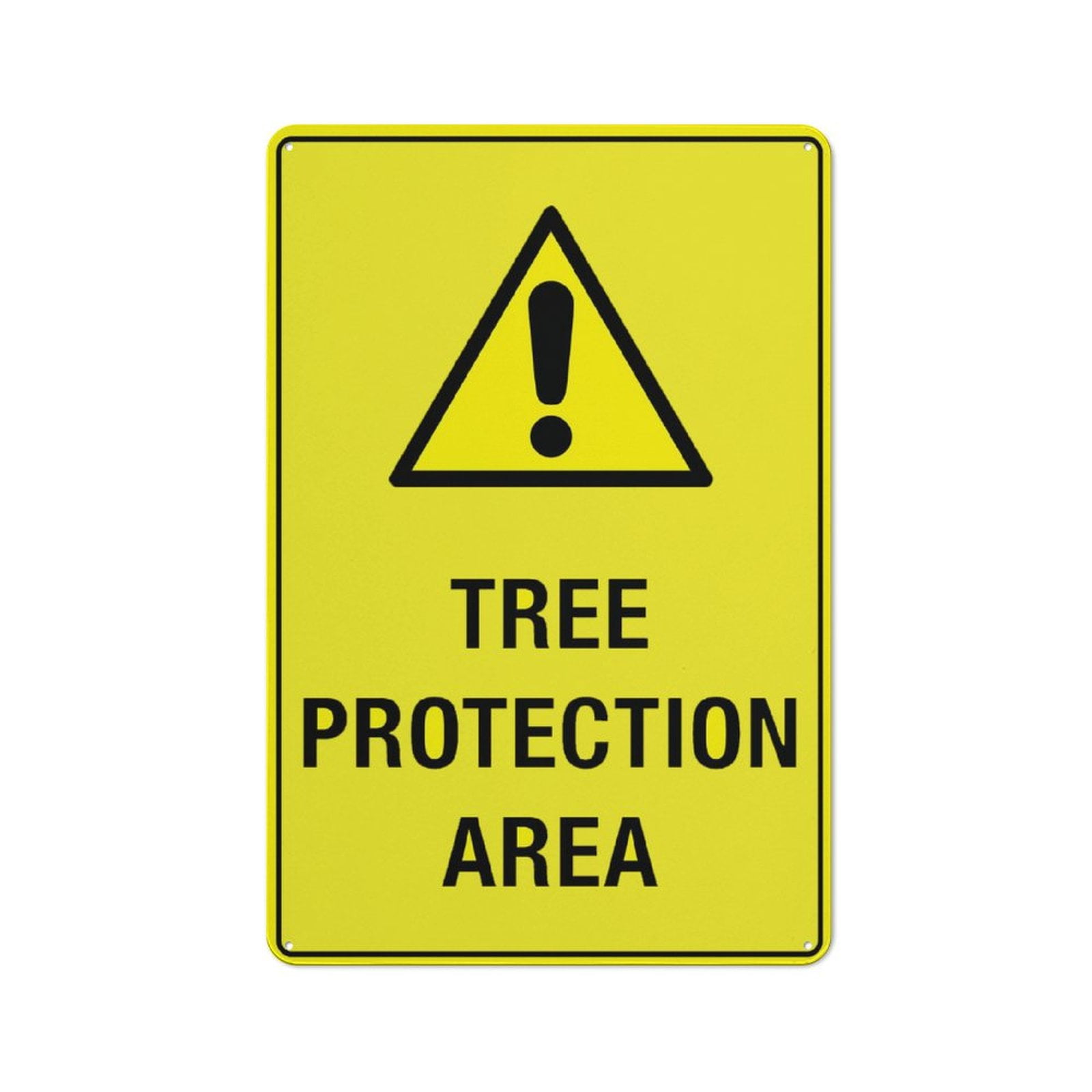 Tree Protection Area Sign 12X8 Inches Metal Aluminum Signs, Weather ...