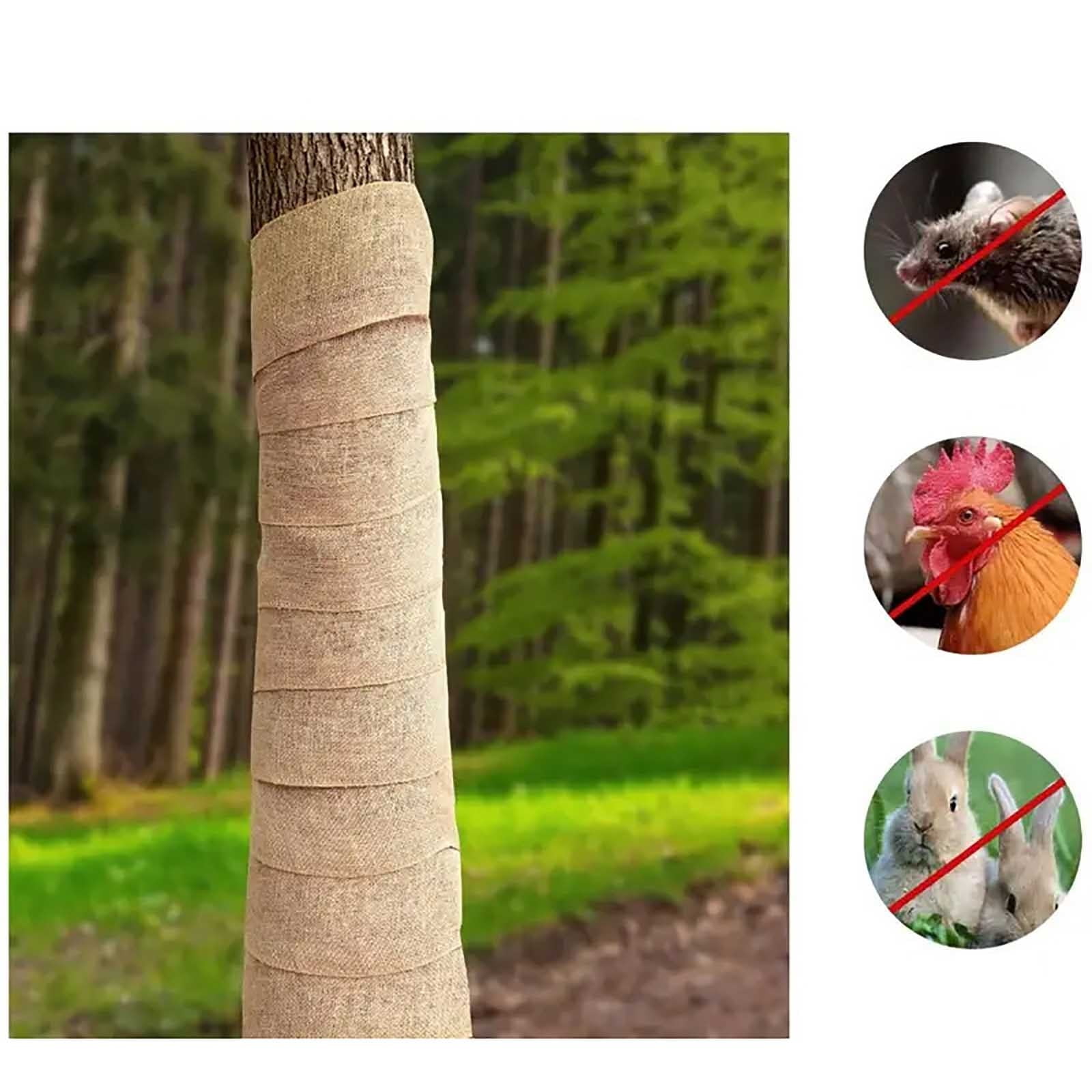 Tree Protector Wraps, 4.7in*16.4Ft Winter Tree Trunk Guards Protector ...