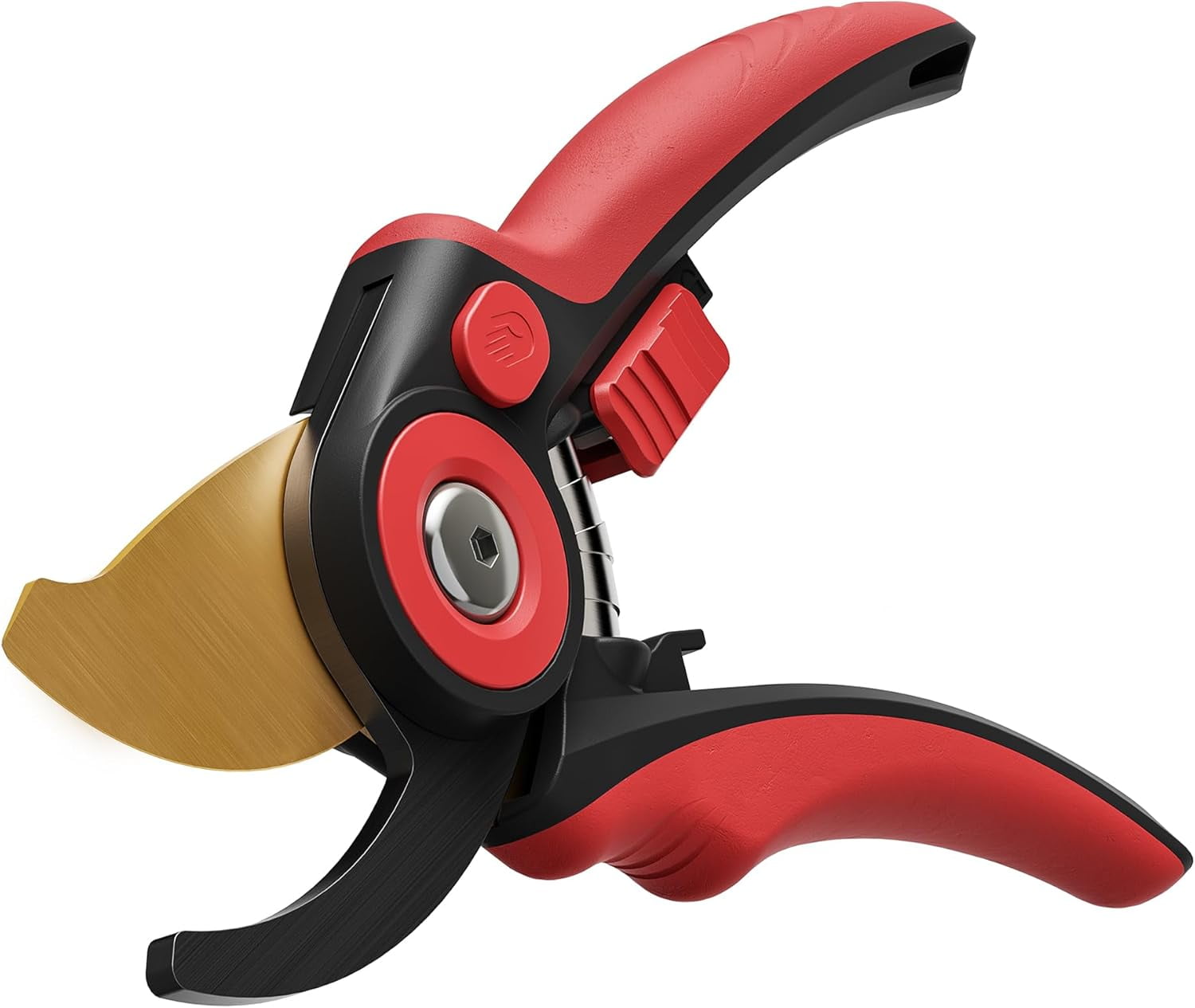 Tree Pruner, Bypass Pruning Shears with SK5 Steel Blades and Titanium ...