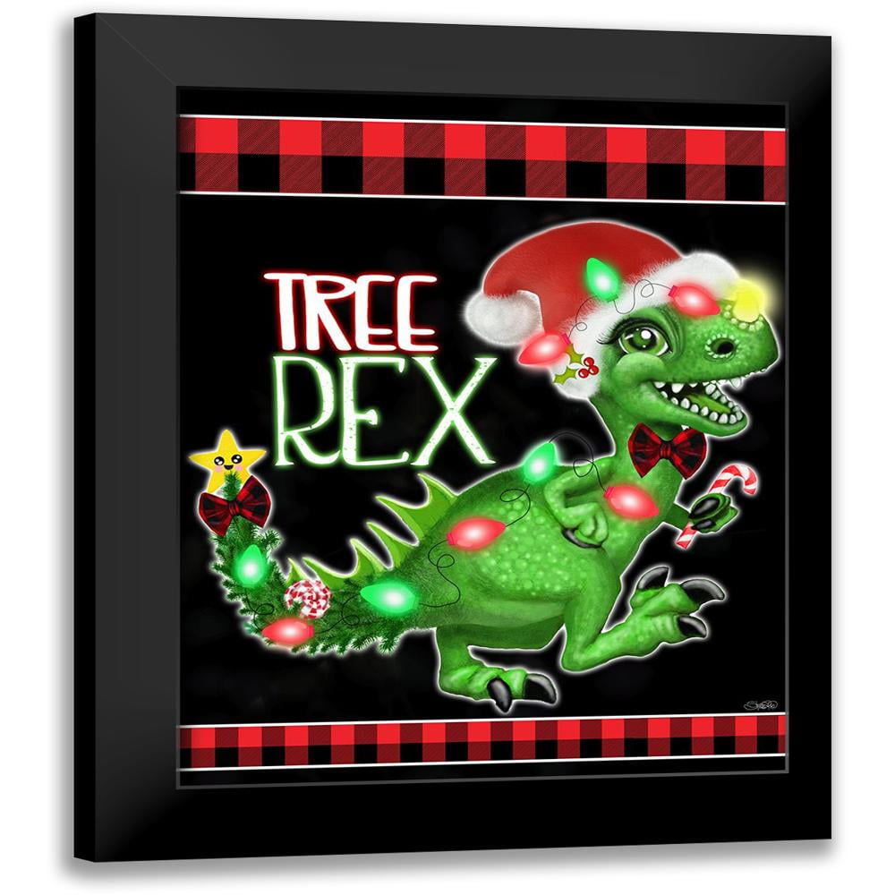 Tree Rex 15x18 Black Modern Framed Museum Art Print Titled - Sheena ...