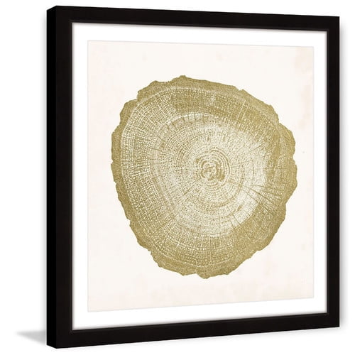 "Tree Ring IV" Framed Painting Print - Walmart.com