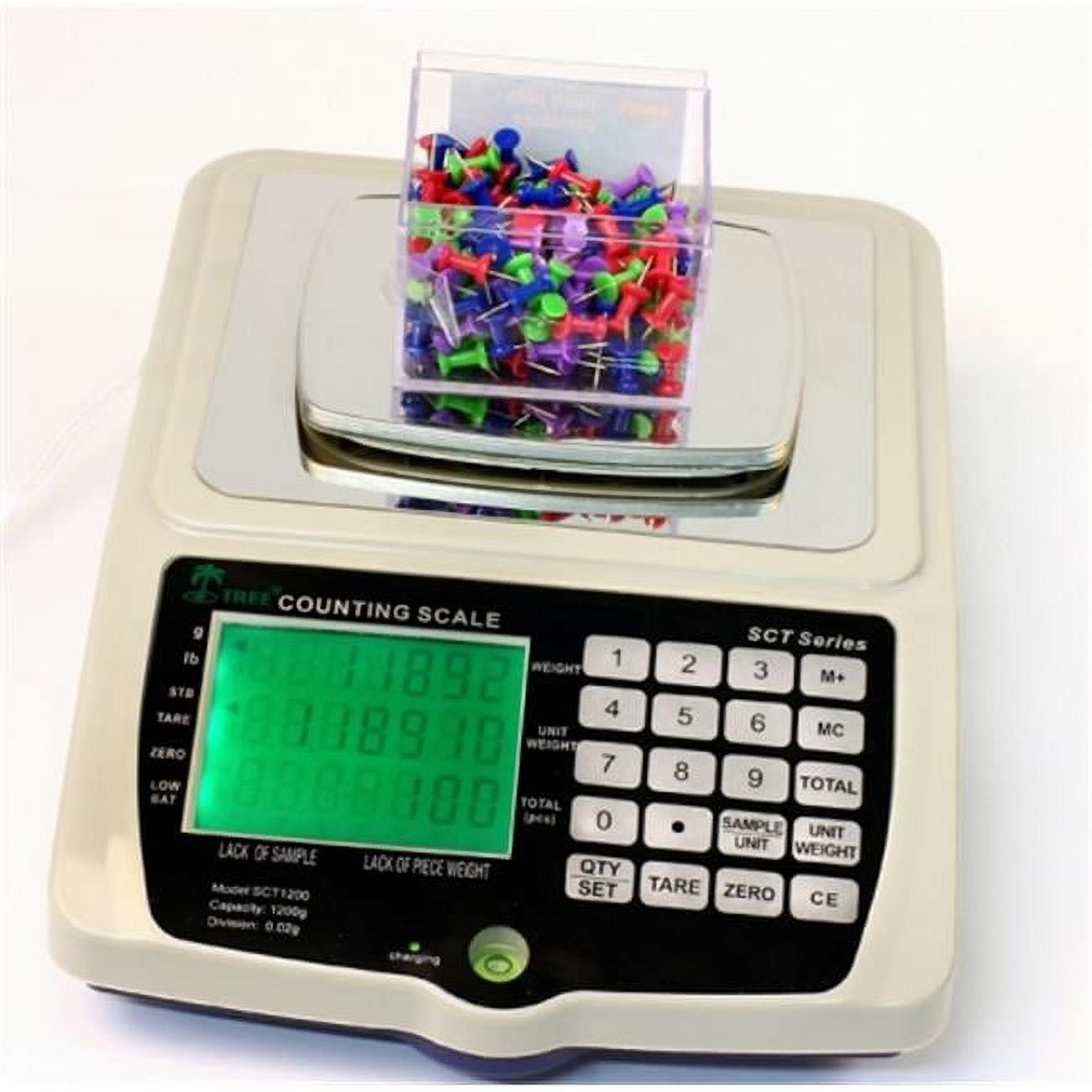 Tree, LW, SCT 1200, Small Counting Scale, 1,200 g x 0.02 g - Walmart.com